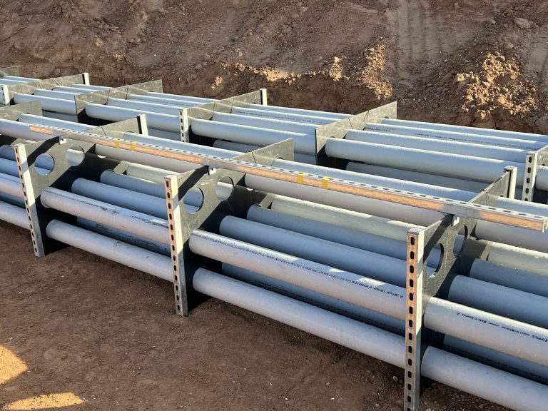 Innovating Conduit Trenches in the Desert | Rosendin University
