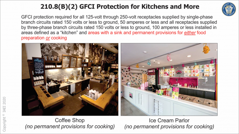 Code Corner – 2020 NEC Update 210.8 (A) and (B): GFCI Locations ...